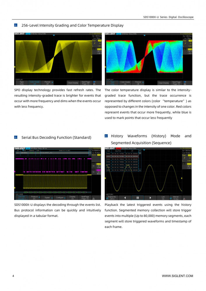 SDS1000X-U datasheet page 5