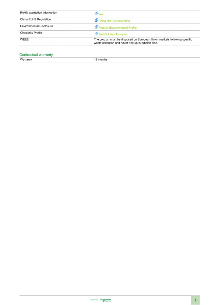 XB5FJ33 technical document page 3
