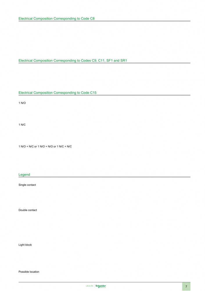 XB5FJ33 technical document page 7