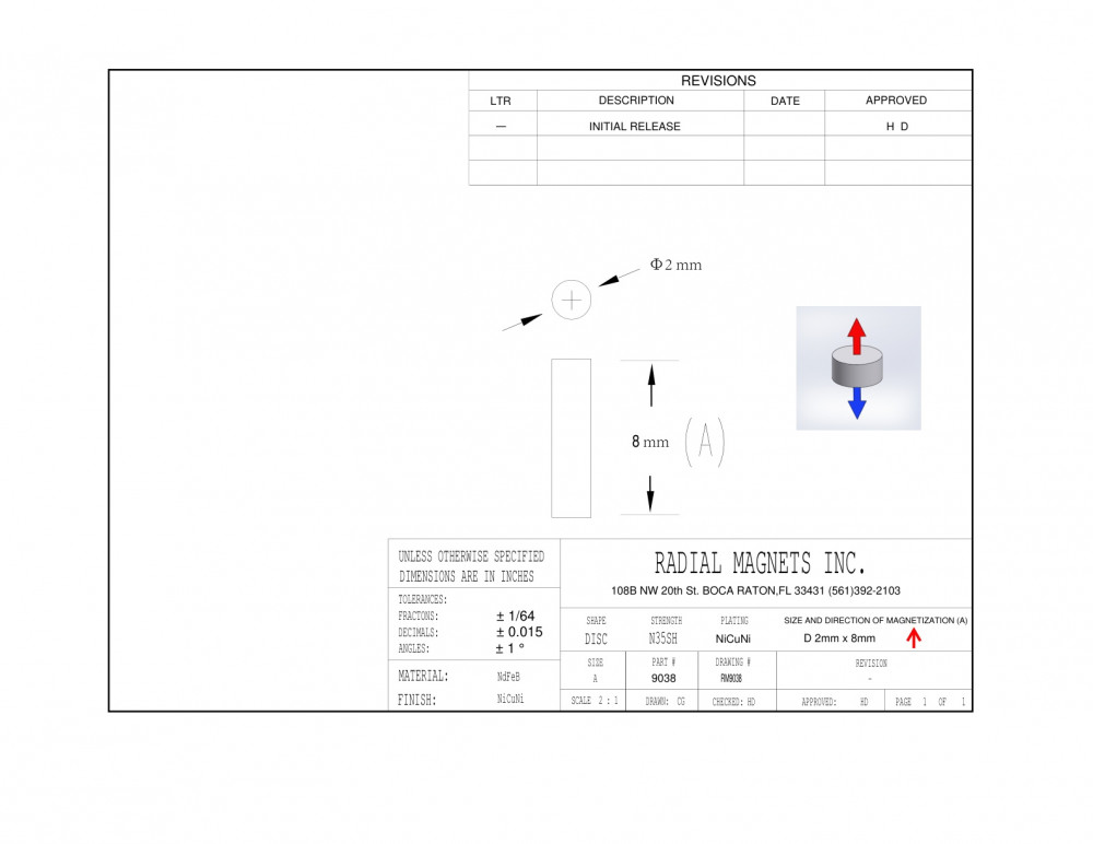 9038 RM9038 product drawing page