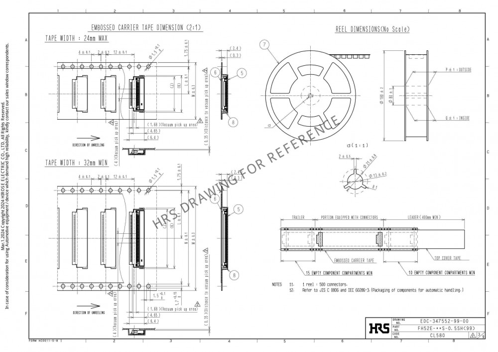 HRS FH52E technical document page 3