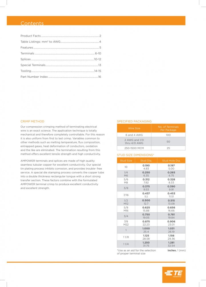 AMPOWER catalog page 3