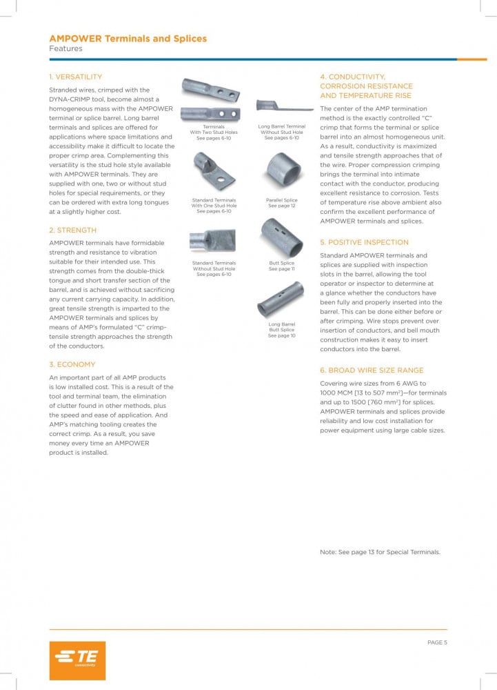AMPOWER catalog page 5