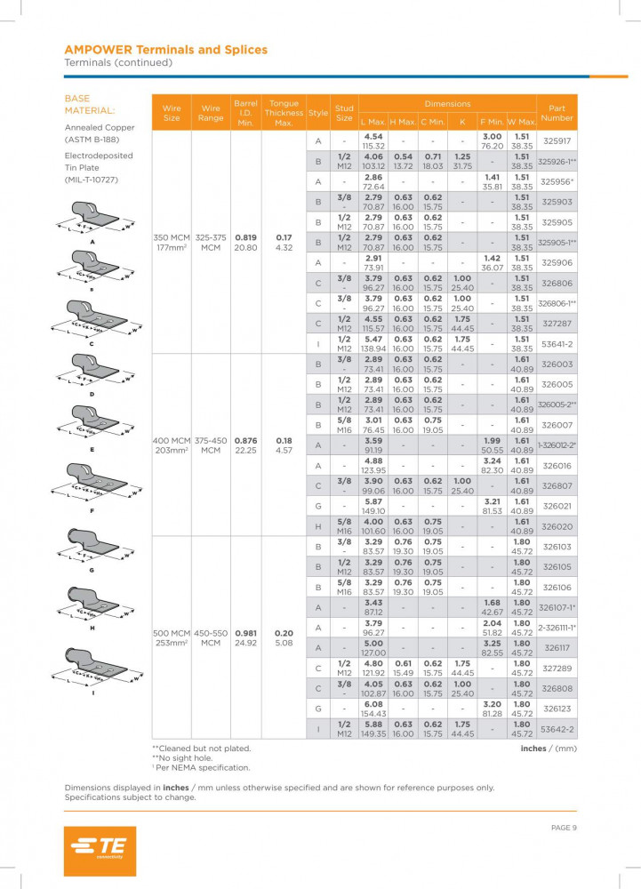 AMPOWER catalog page 9