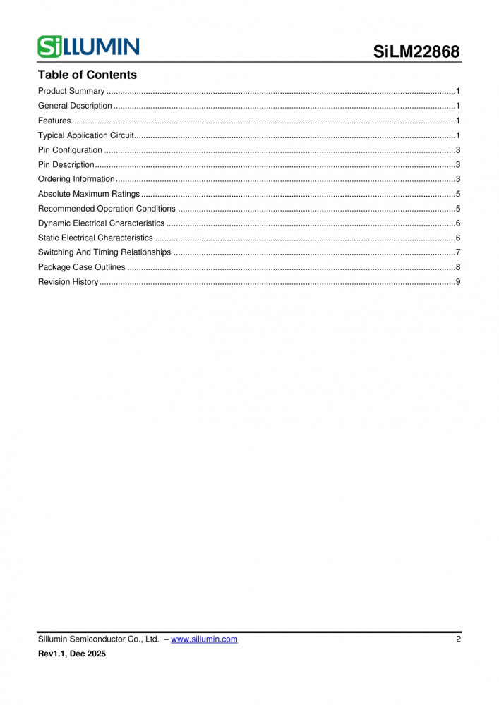 Supplied technical document page 2