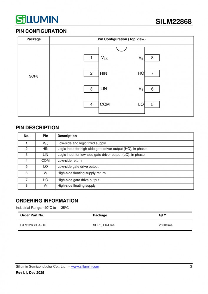 Supplied technical document page 3