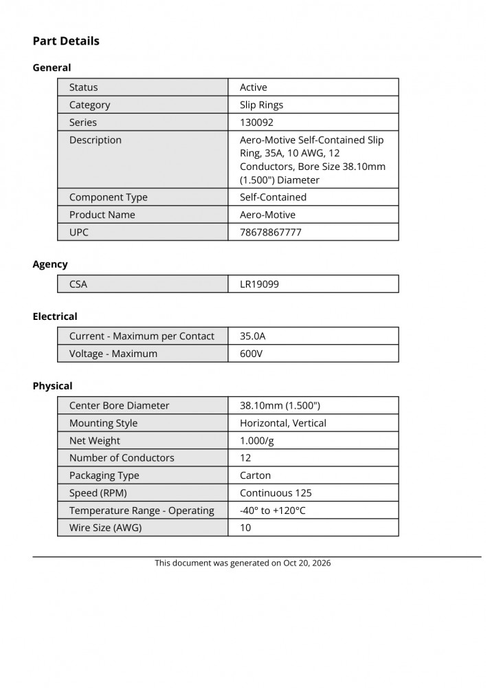 MOLEX 1300920153 product document, page 2
