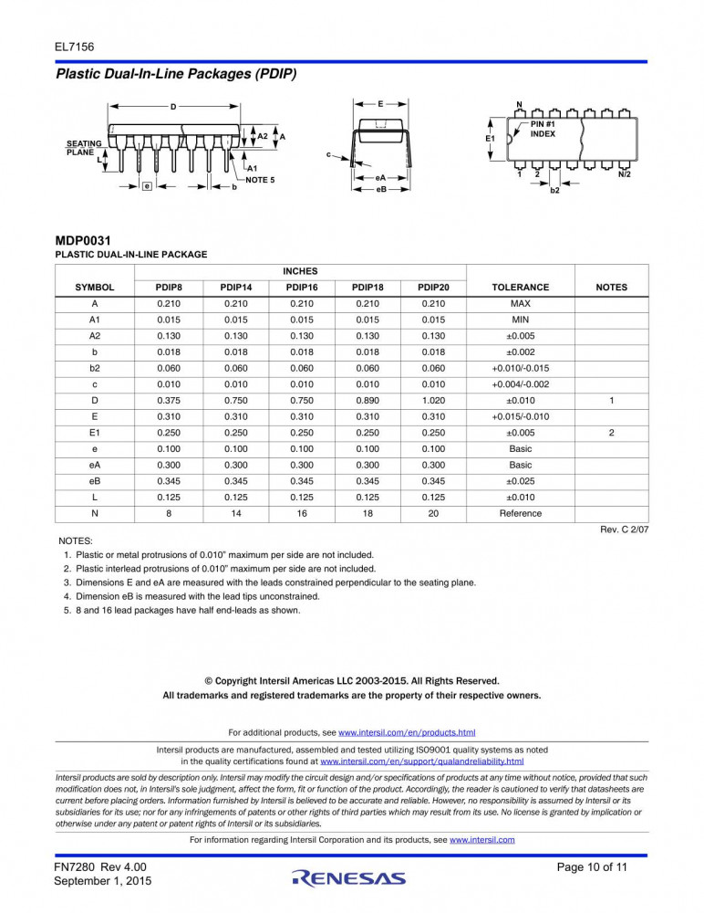 EL7156 document page 10