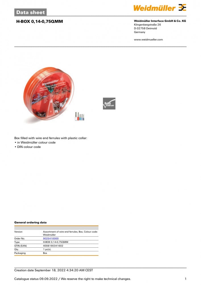 9025410000 technical document page 1