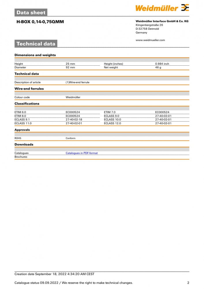 9025410000 technical document page 2