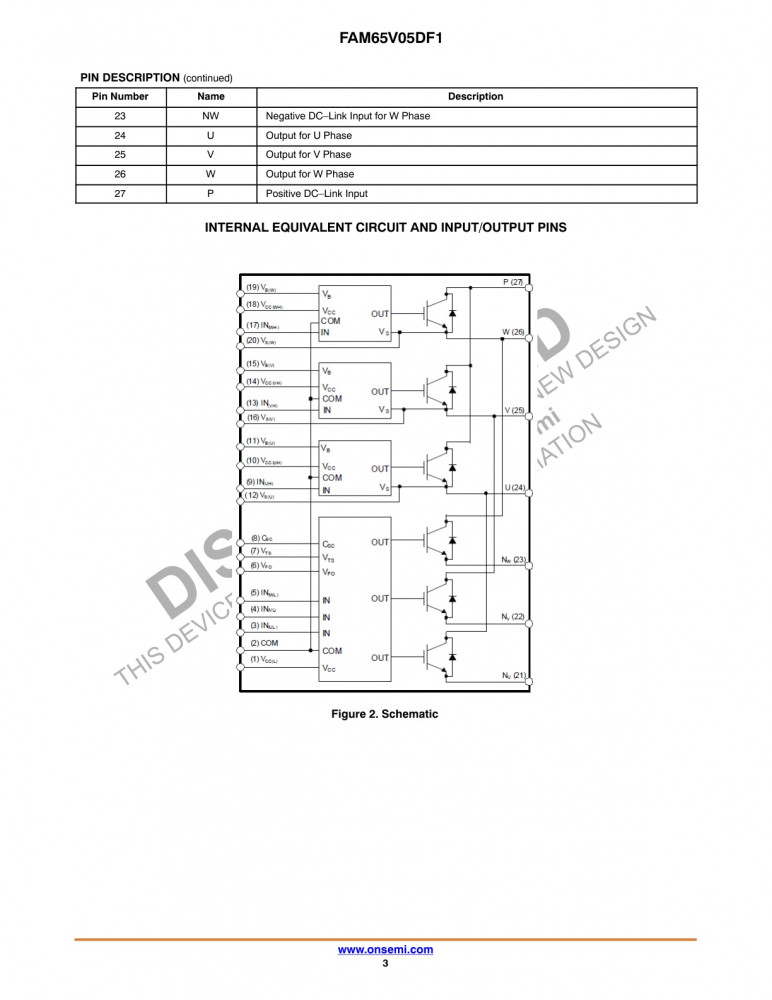 FAM65V05DF1 datasheet page 3