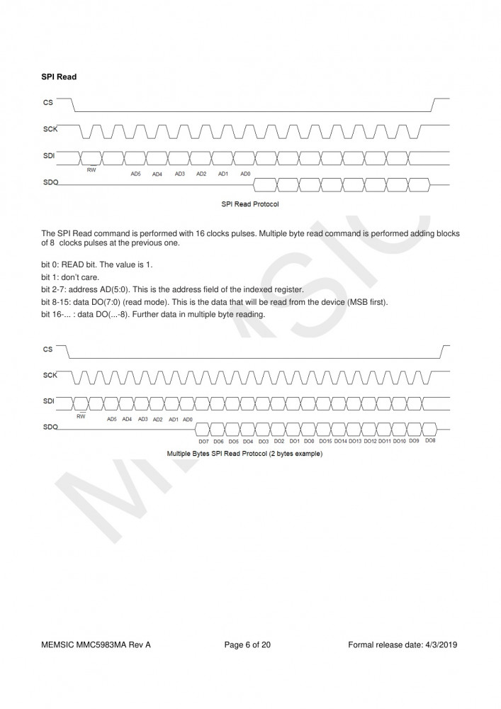 MMC5983MA documentation page 6