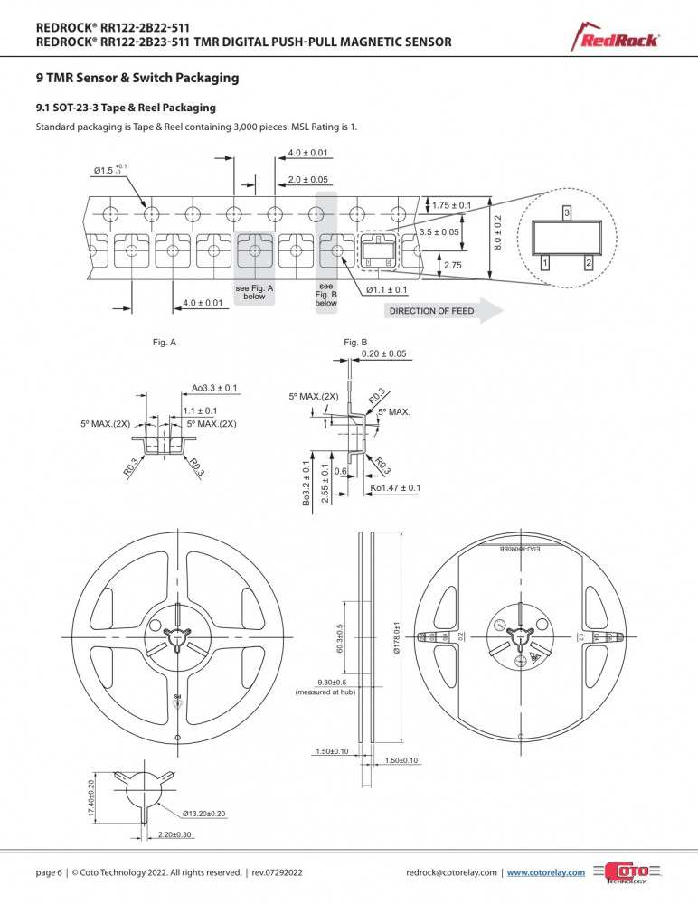 COTO RR122 datasheet page 6