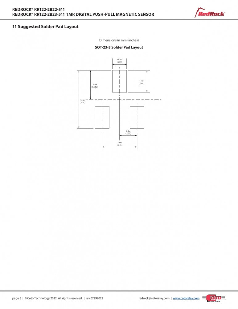 COTO RR122 datasheet page 8