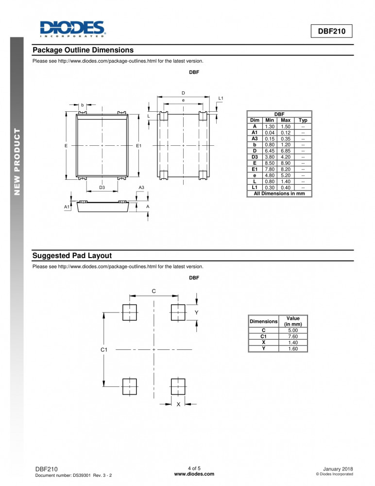 DBF210-13 datasheet page 4