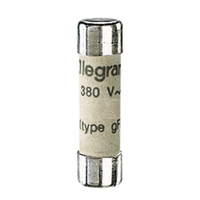 Domestic cartridge fuse - Cylindrical type gg 8x32 - 2A - 400VAC 50 to 60Hz - 20000A breaking capacity - Without indicator for sale