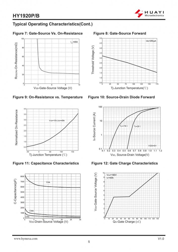 HY1920P datasheet page 5
