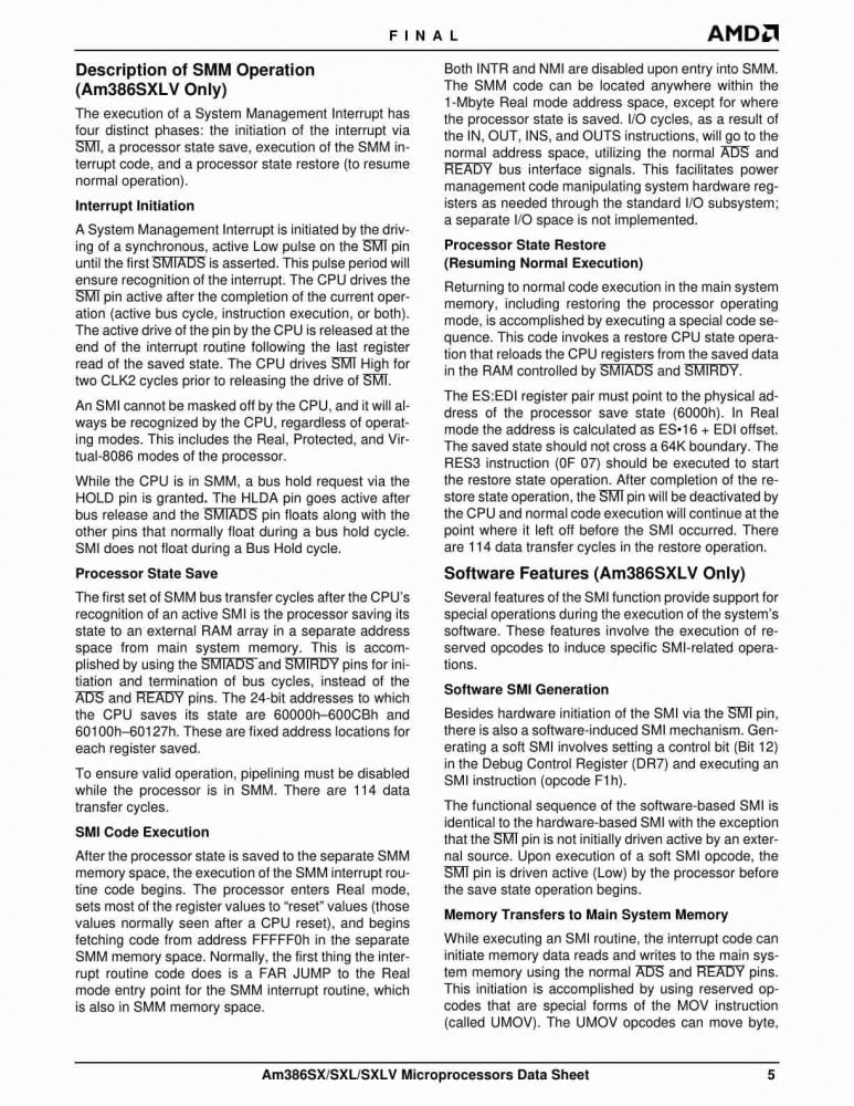 NG80386SX-40 datasheet page 7