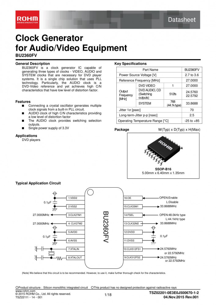 Technical document page 1
