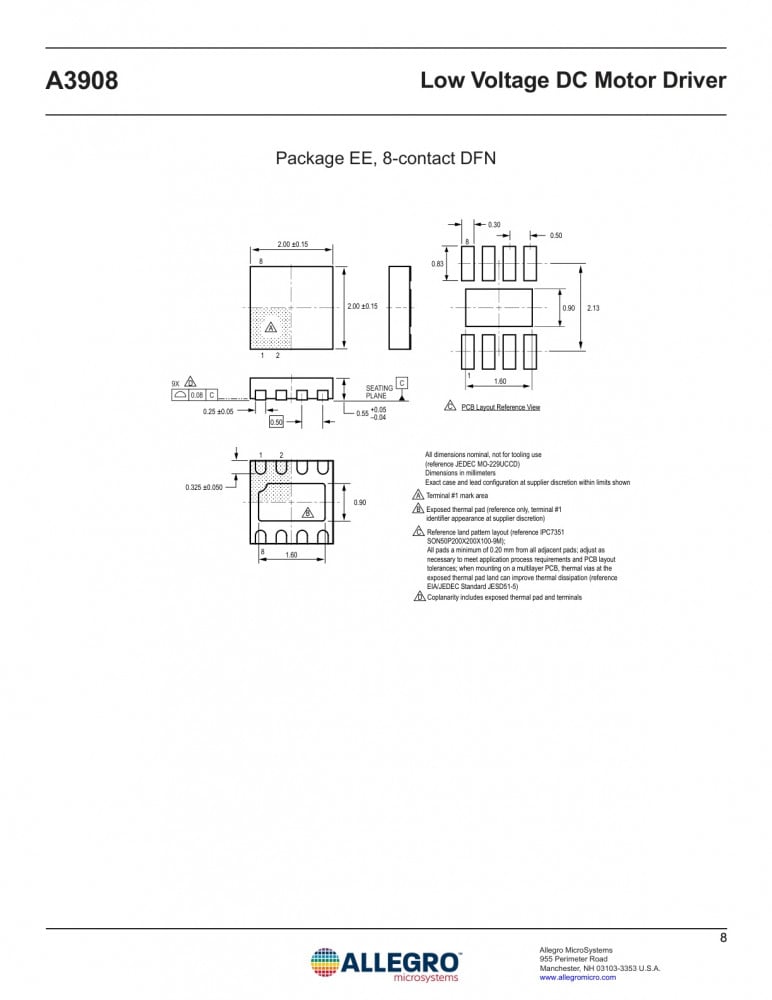 A3908 datasheet page 8