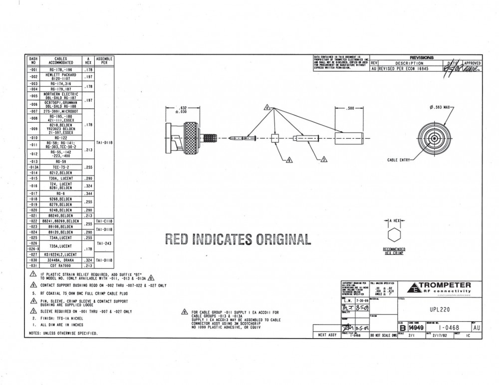 UPL220-026/T50 technical document preview