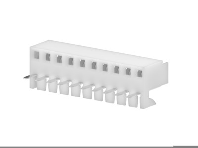 KK 254 Wire-to-Board Header, Right-Angle, with Friction Lock, 7 Circuits