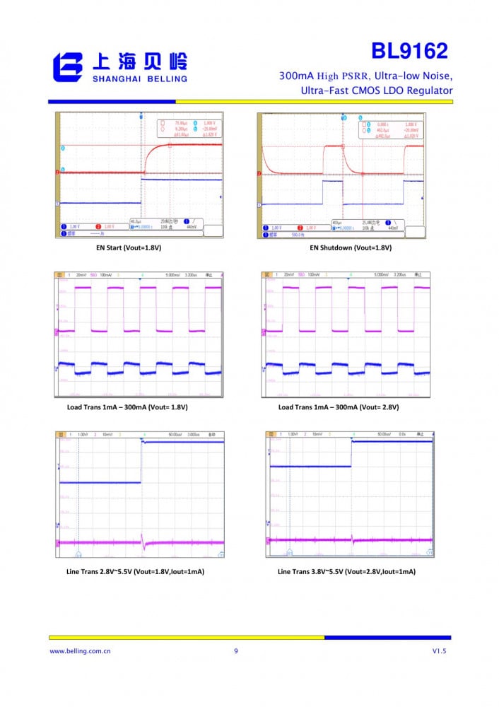 BL9162 datasheet page 9