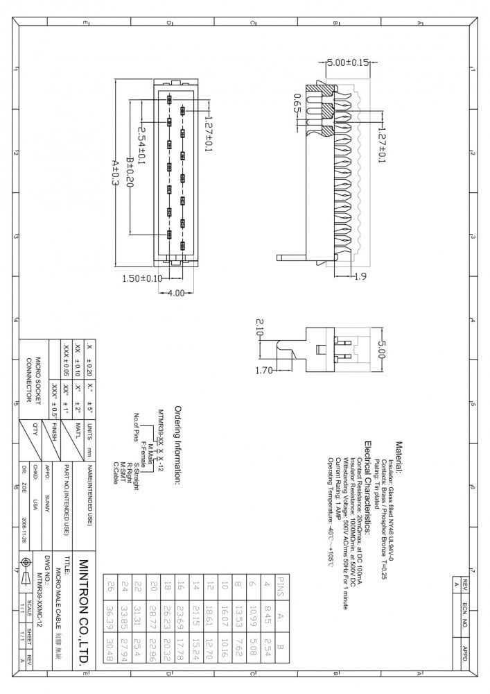 MTNR39-10MC-12 technical document preview