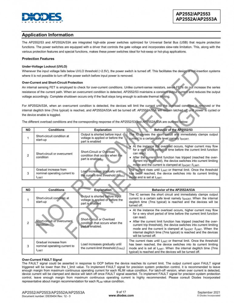 AP2552FDC-7 datasheet page 9
