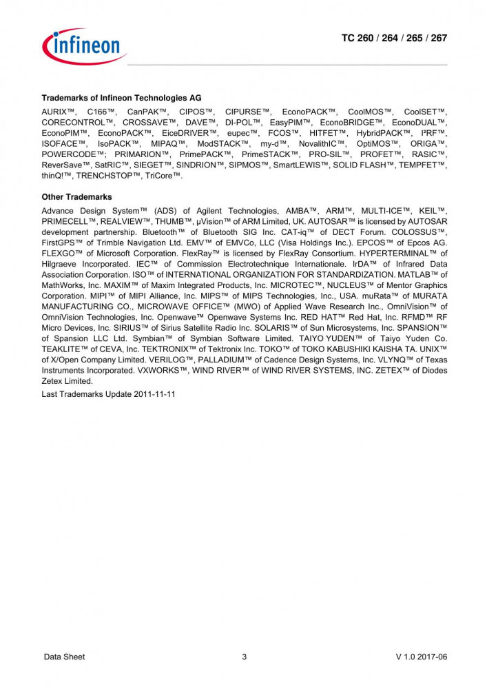 Datasheet page 6