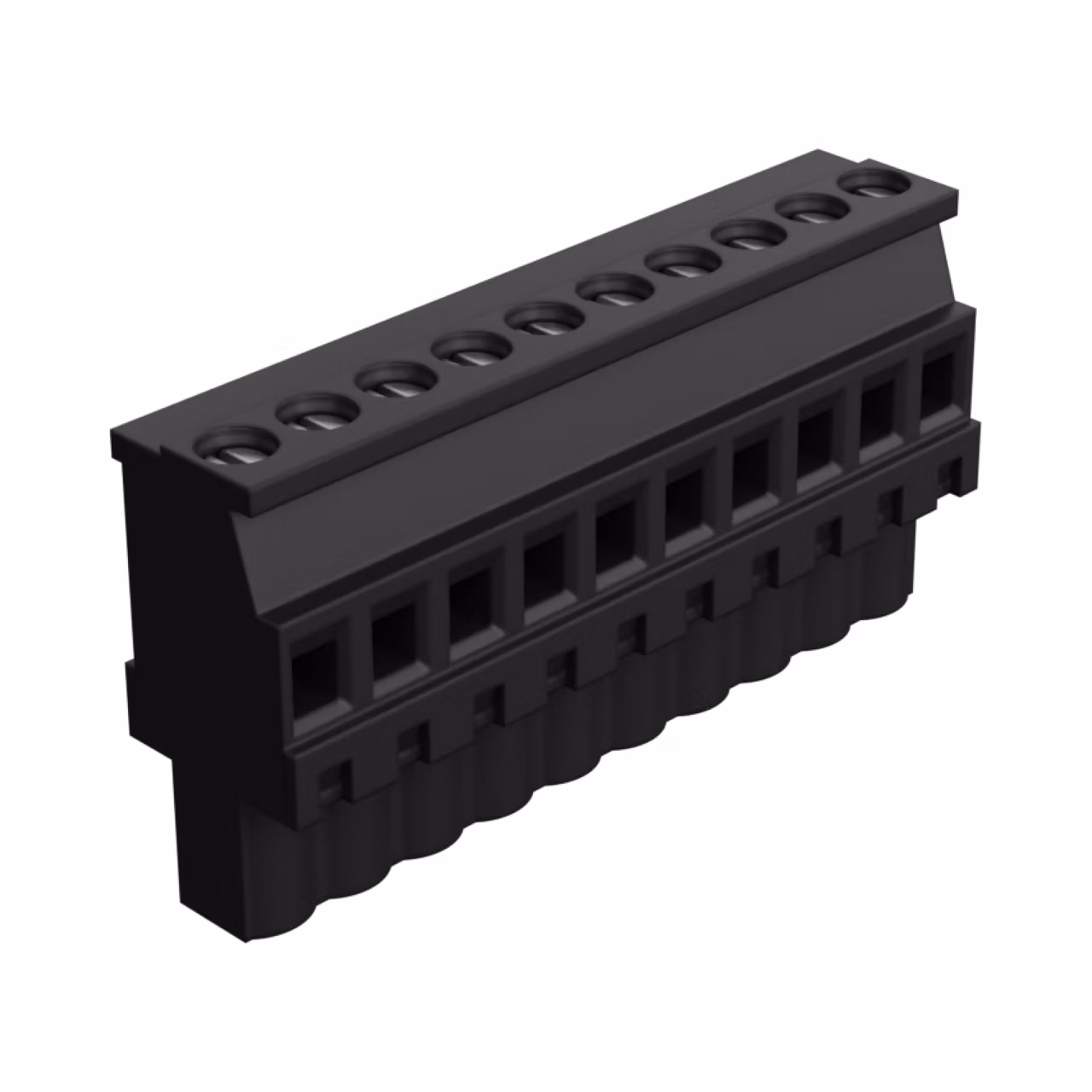 5.08mm Pitch Eurostyle Vertical Plug, Rear Wire Entry, 10 Circuits for sale
