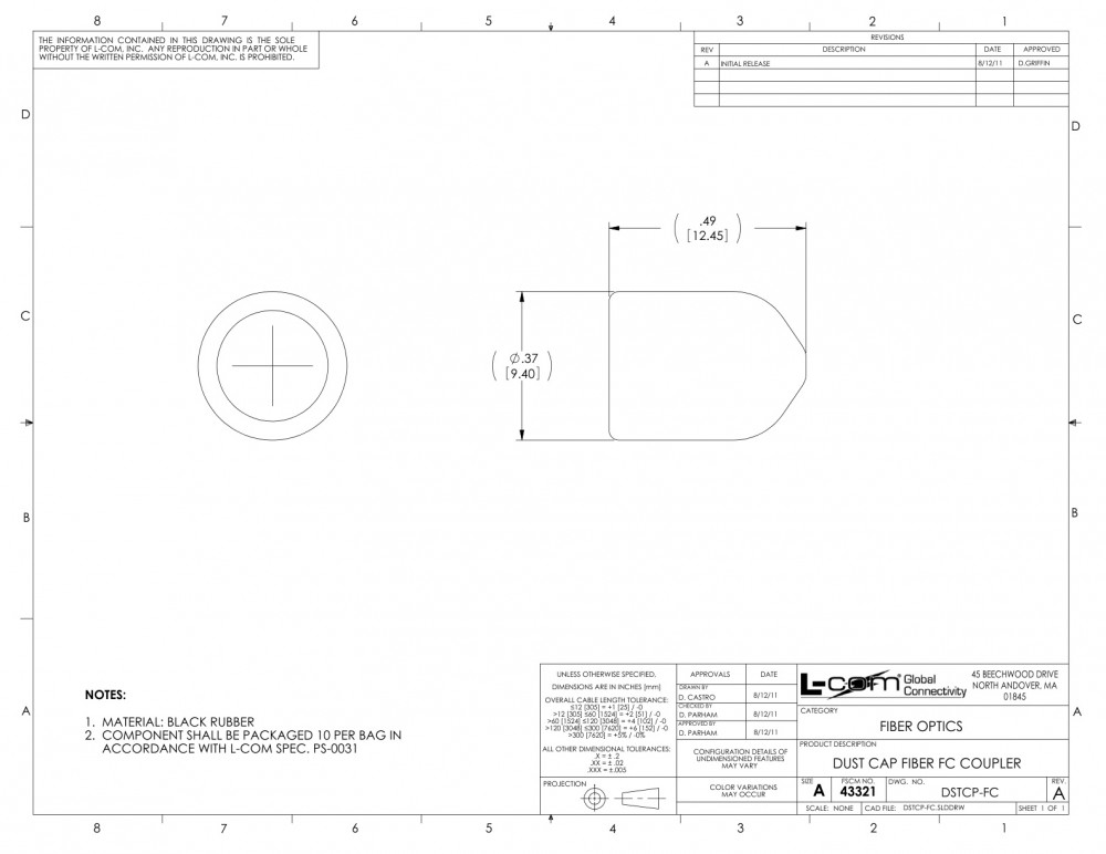 DSTCP-FC technical document preview
