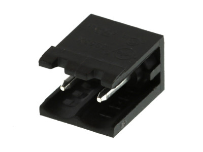 5.08mm Pitch Eurostyle Vertical PCB Header, Open Ends, Green Housing, 2 Circuits