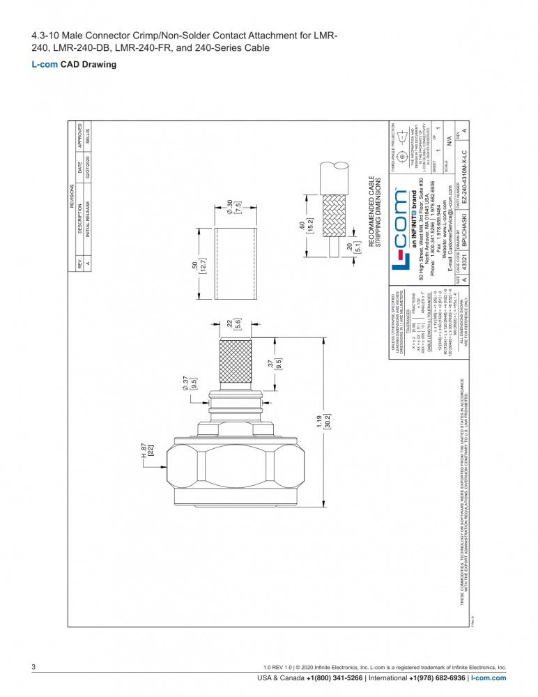 EZ-240-4310M-X-LC datasheet page 3