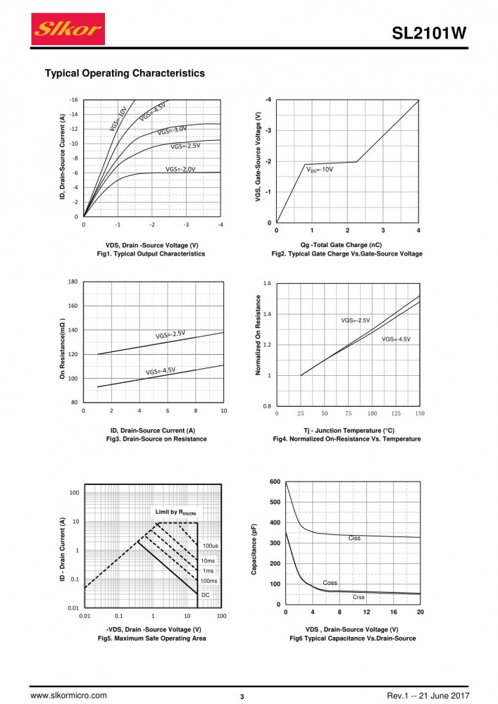 SL2101W datasheet page 3