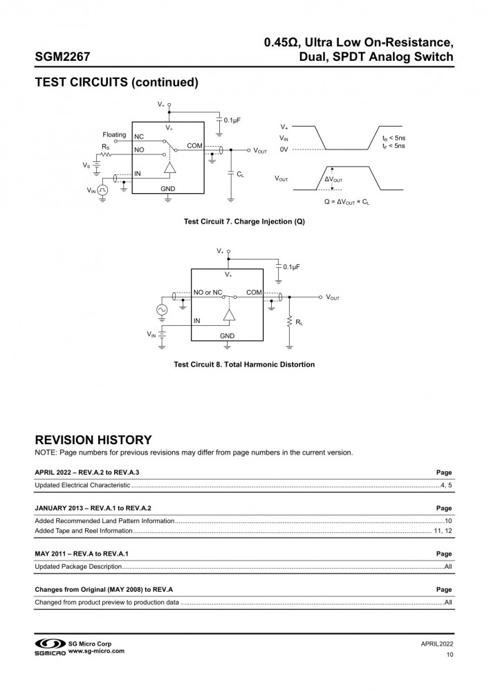 SGM2267 datasheet page 10