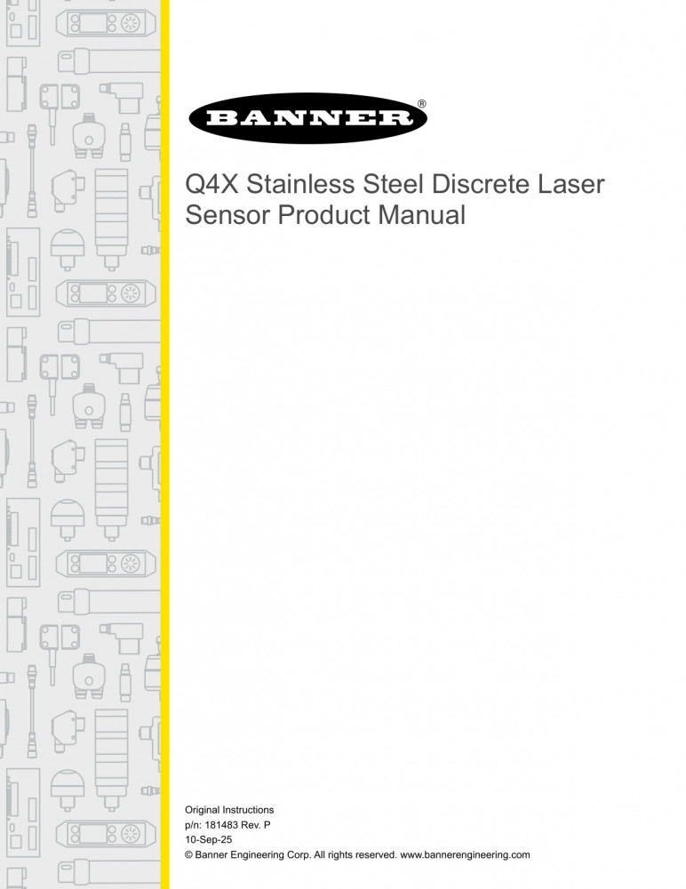 Q4X product manual page 1