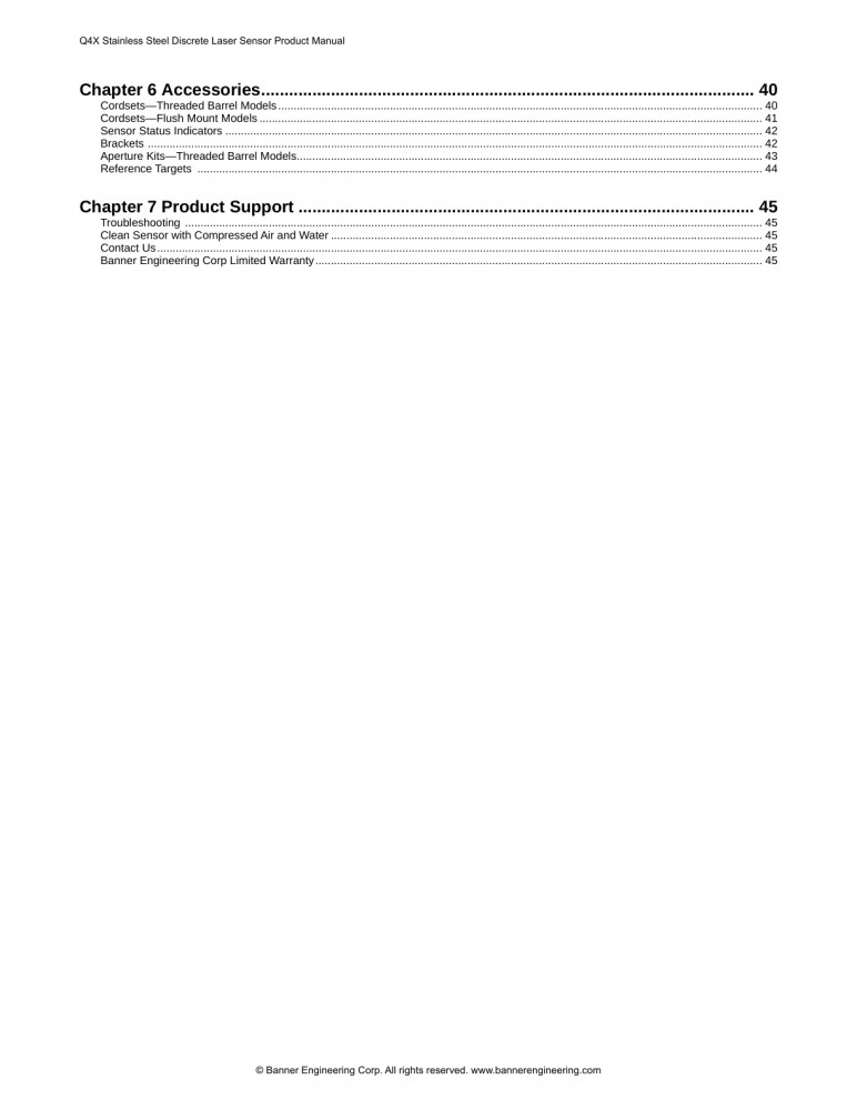 Q4X product manual page 3