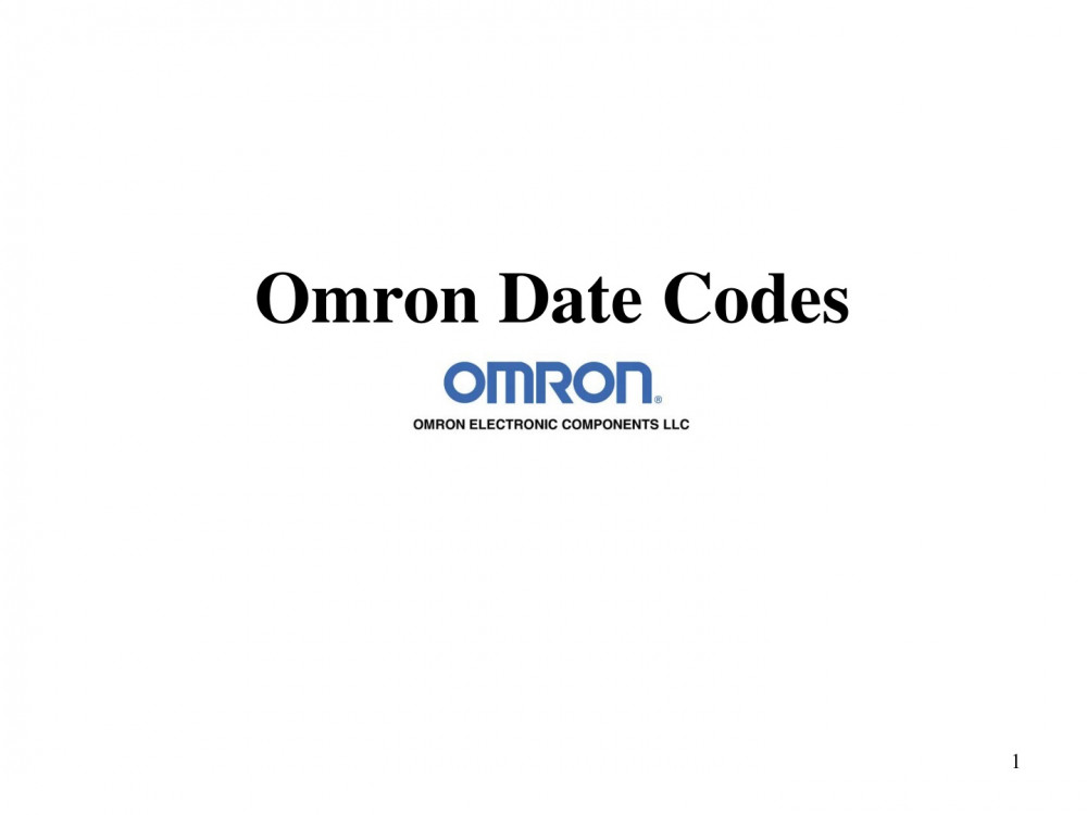 OMRON XS2R-D426-81 document page 1