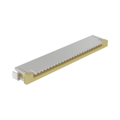 Easy-On FFC/FPC Connector, 1.00mm Pitch, Slider Series, Right-Angle, Top  Contact, 2.70mm Height, 25 Circuits, Gold Plating for sale
