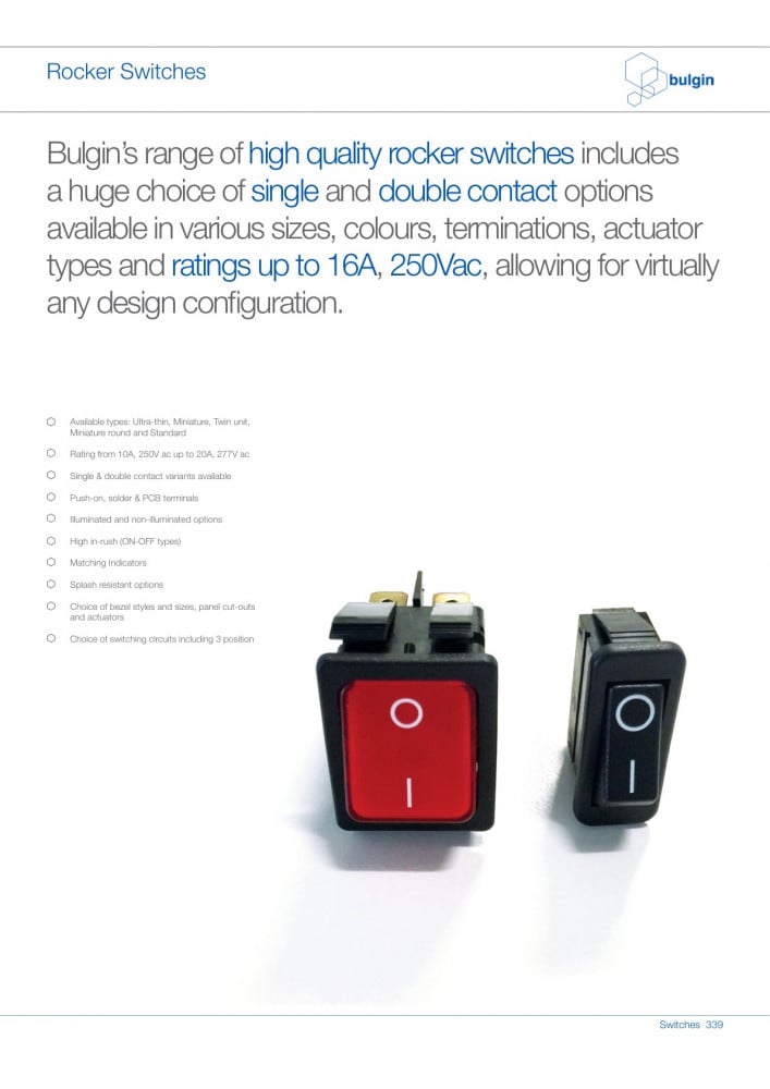 Bulgin catalogue page 1
