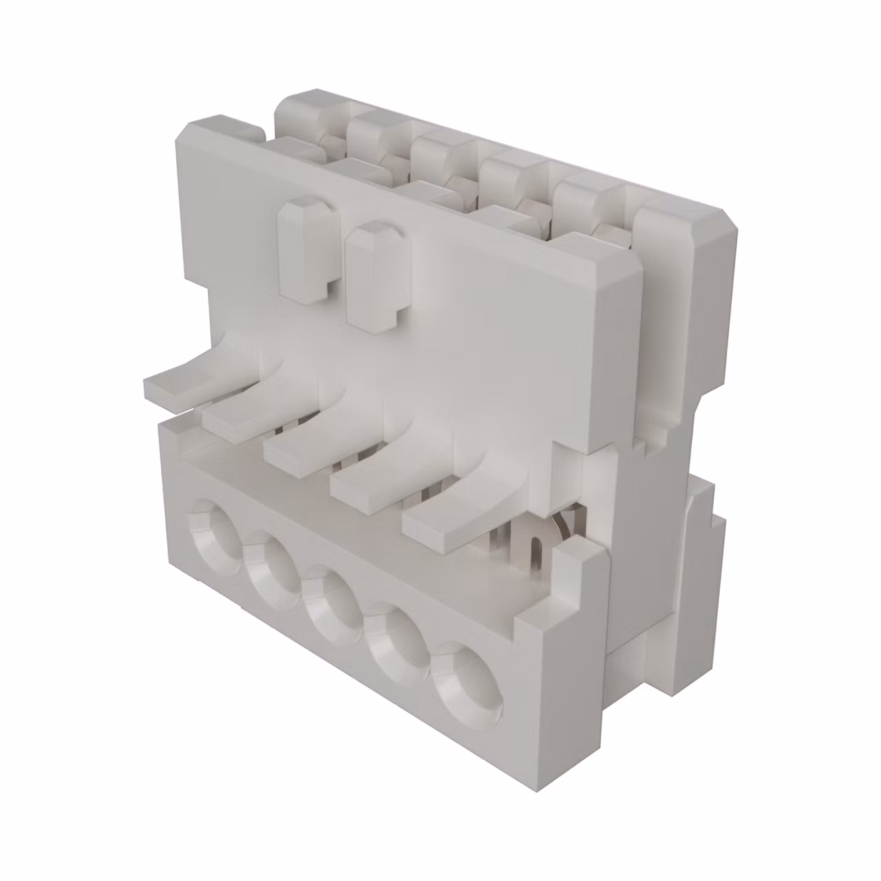 Appli-Mate RAST 2.5 IDT Housing, 2.50mm Pitch, Direct/Indirect, Female, 5 Circuits, Position Keys A, B, E and F Removed for sale