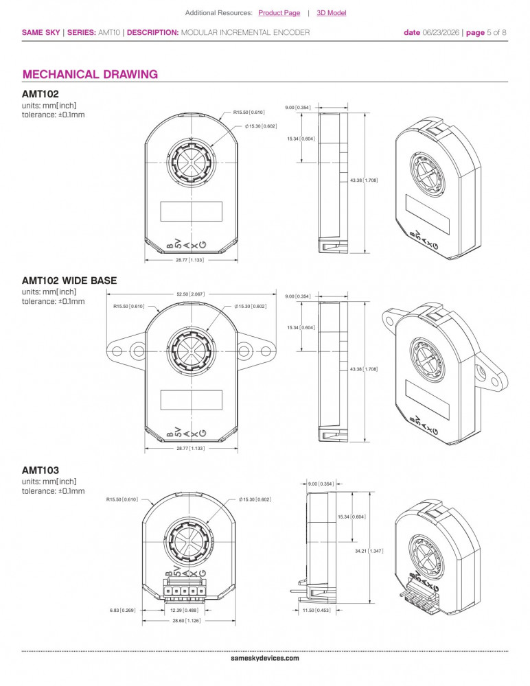 AMT10 datasheet page 5