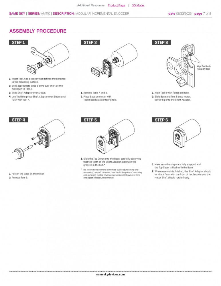 AMT10 datasheet page 7