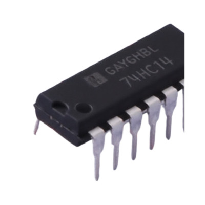 HGSEMI 74HC14N Hex Schmitt-Trigger Inverter IC – Gates and Inverters for sale