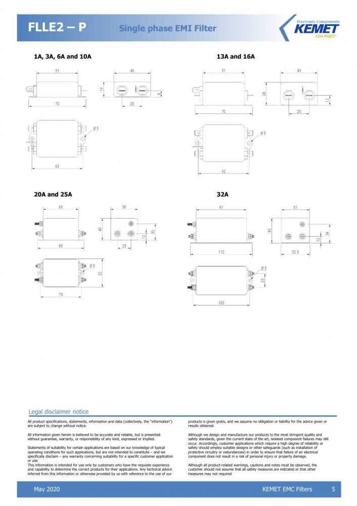 FLLE series technical document page 5