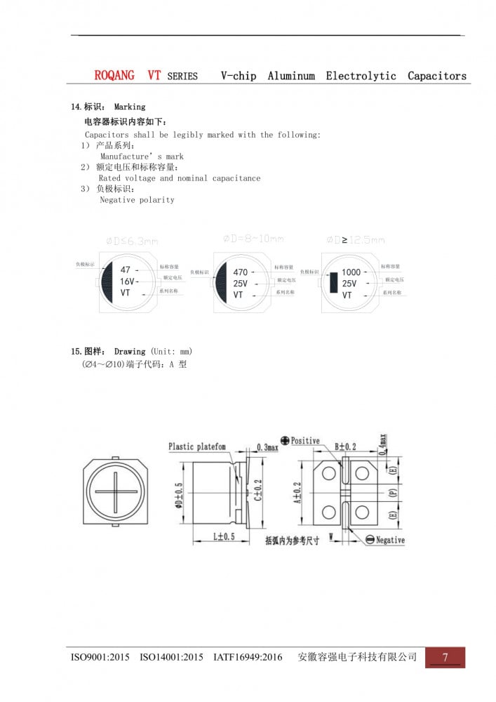 ROQANG VT1E101M0607 technical document page 7