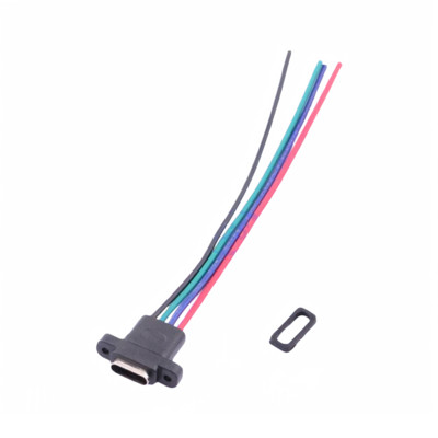 Korean Hroparts Elec TYPE-C-31-F-02 USB Type-C Connector Assembly