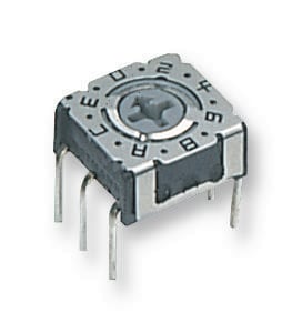 APEM P36101 DIP Switch – Reliable SIP Switch for PCB Mounting