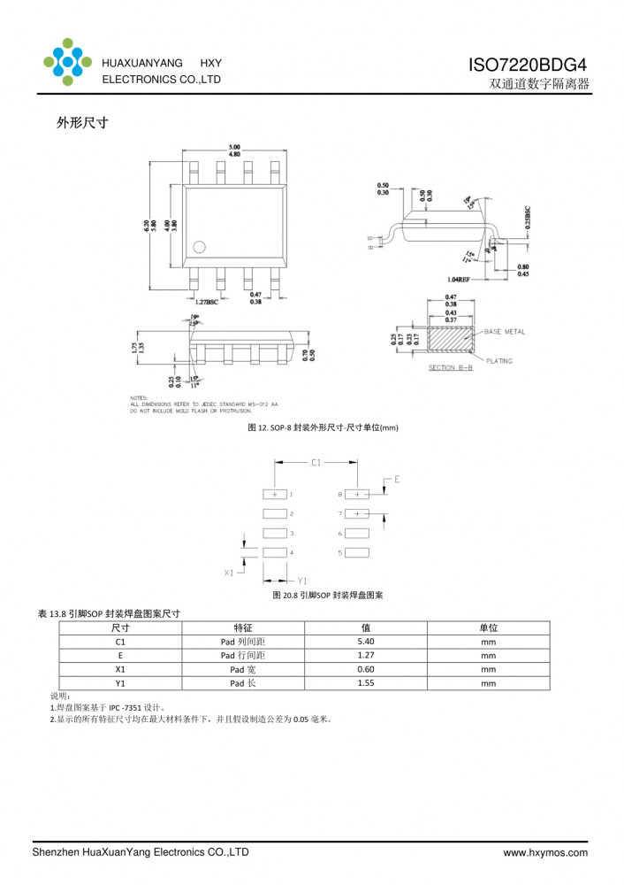 ISO7220BDG4-HXY datasheet page 9